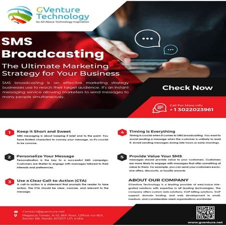 SMS Broadcasting | PDF