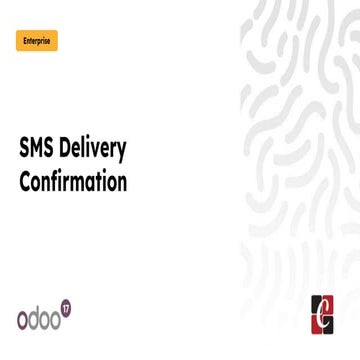 SMS Delivery confirmation in Odoo 17 Inventory | PPTX
