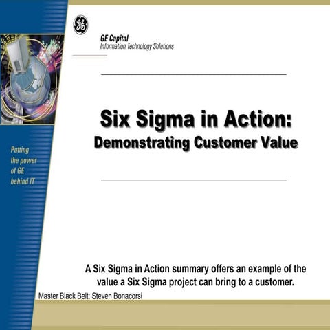 Sms Integration Six Sigma Case Study | PPT