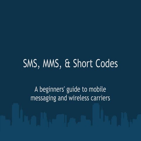 Sms, Mms & Short Codes | PDF | Smartphones | Consumer Electronics