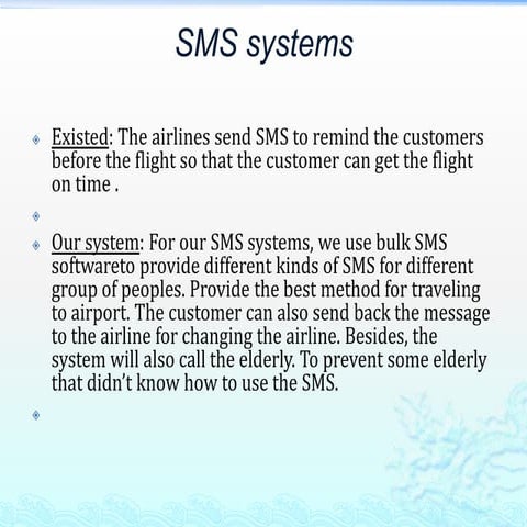 Sms Systems | PPTX