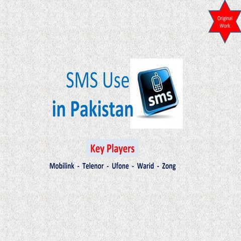 SMS Use in Pakistan | PPT