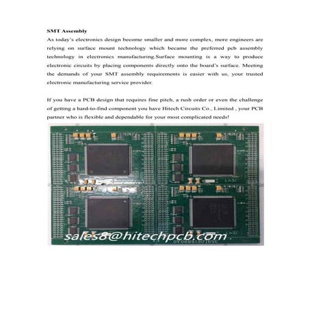 Printed Circuit Board SMT Assembly made in China | PDF