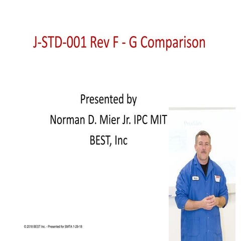 Jedec standard (coplanarity test for surface mount semiconductor ...