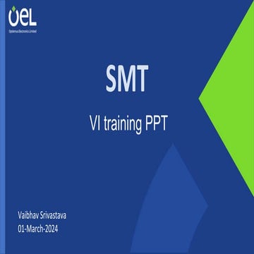 SMT operators and line leaders VI training PPT.pptx