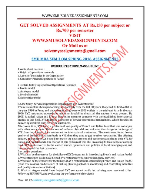 Mscit spring assignments | PDF