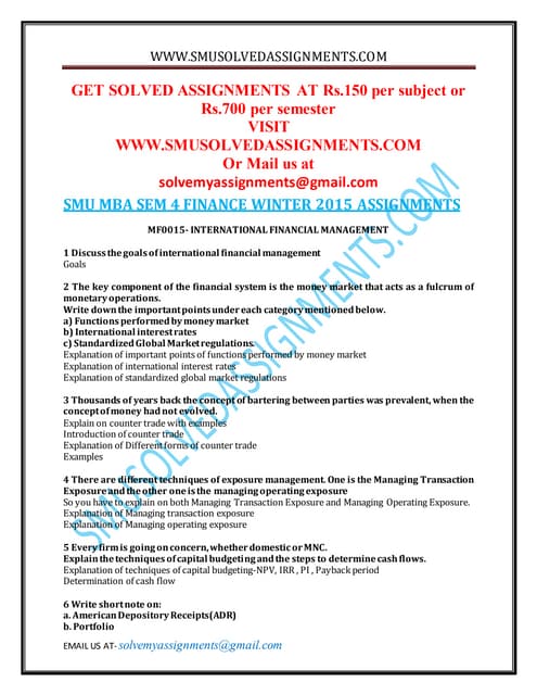 Mscit spring assignments | PDF