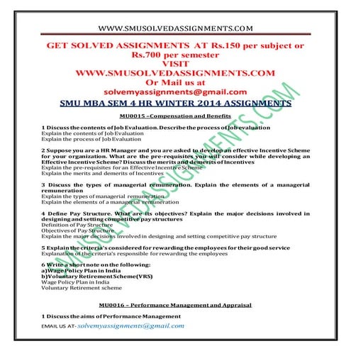 Hrm 500 assignment 4 week 10 | DOCX