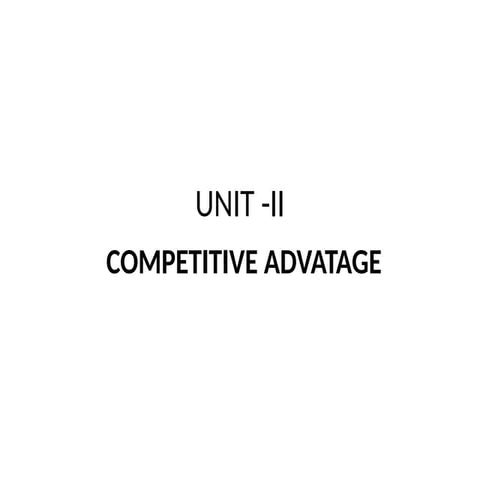 SM UNIT II.pptx Strategic Management Anna Univ | PPTX