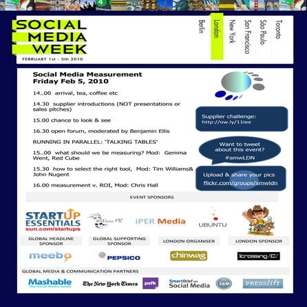 Social Media Week | PPT