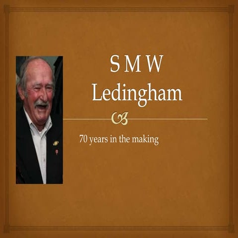 S m w ledingham | PPTX