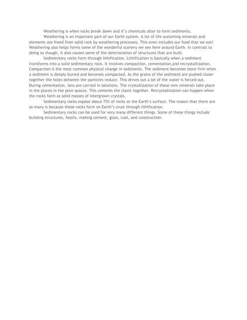 6th Grade Earth Science Learning Targets | PPT