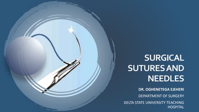 Suturing | PPTX