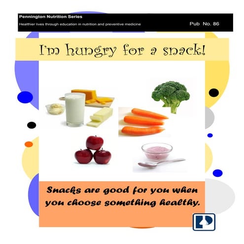 Healthy snack ideas for kids. | PDF