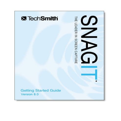 Snagit Gsg | PDF
