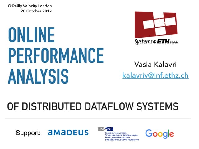 Online Performance Analysis Of Distributed Dataflow Systems Oreilly 4797