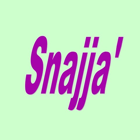Snajja’ u xogħlijiet tradizzjonali | PPT