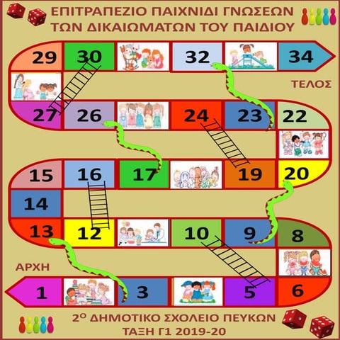 Επιτραπέζιο παιχνίδι για τα δικαιώματα των παιδιών | PDF