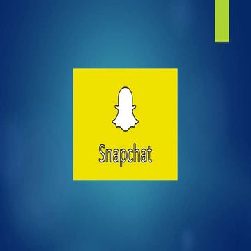 What is Snapchat | PDF