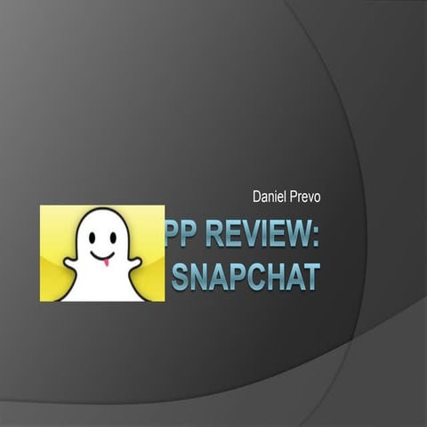 Snapchat review | PPTX