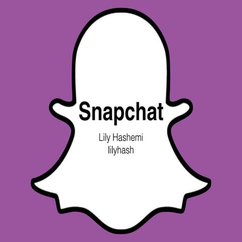 Snapchat presentation | PPTX