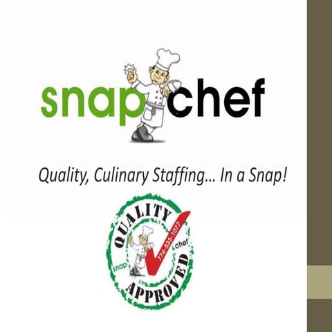Snapchef Staffing and Training - A Recipe for Culinary Staffing Success ...