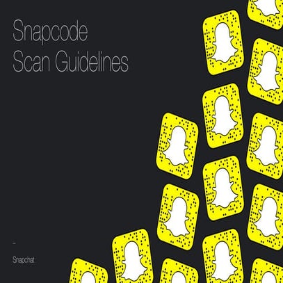 Official Snapcode Guidelines by Snapchat | PPT