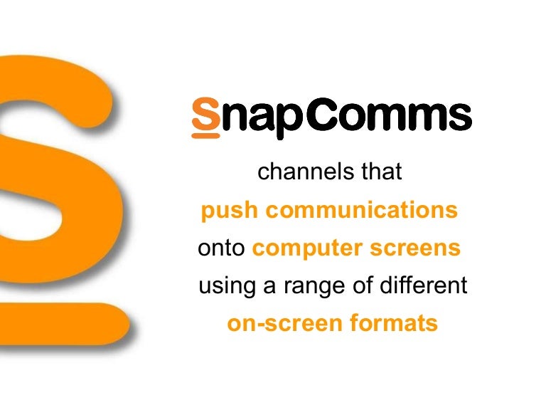 Snapcomms
