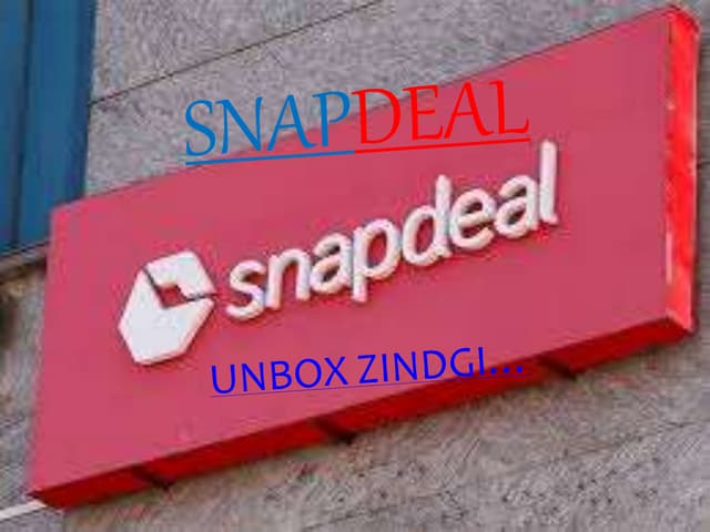 Snapdeal | PPTX