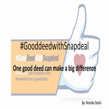 Snapdeal Case Study | PPTX | Business and Finance