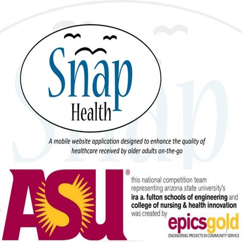 Snap Health About Us | PPT