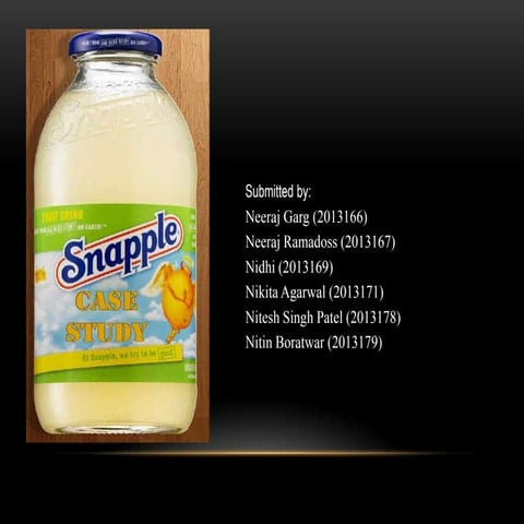 Snapple | PPT