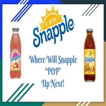 Snapple campaign presentation | PDF