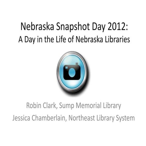 NCompass Live: Snapshot Day: What It Is and How Your Library Will ...