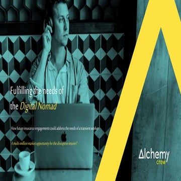 Fulfilling the needs of the digital nomad | PPT