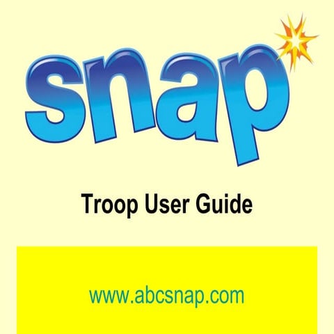Snap training power point for troops 2011 | PPT