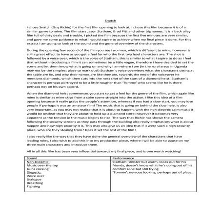 Ferris bueller analysis | DOCX