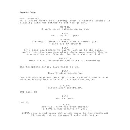 Snatched script | PDF