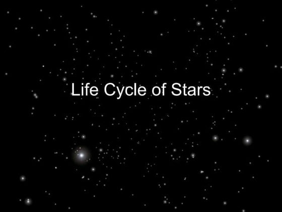 The Life Cycle of Stars Complete Presentation | PPT