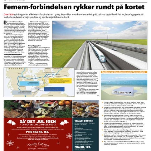 Femern-forbindelsen rykker rundt på kortet | PDF