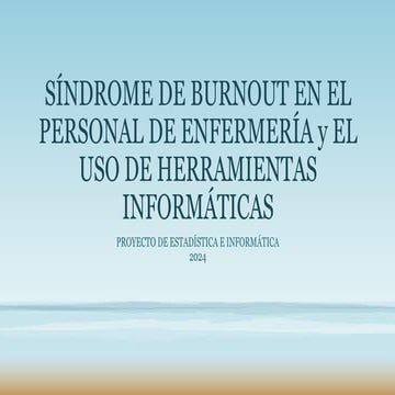 SÍNDROME DE BURNOUT EN EL PERSONAL DE ENFERMERÍA.pptx