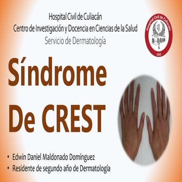 Síndrome de CREST | PPTX