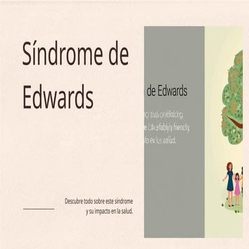 Síndrome de Edwards.presentacion pdf. bonita | PPTX