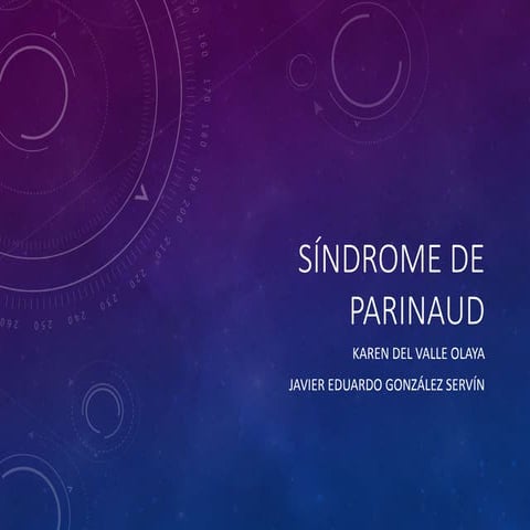 Síndrome de Parinaud | PPTX