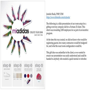 Sneaker Event Design Tutorial | PPT