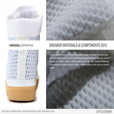 Sneaker materials &_components_2015 | PPT
