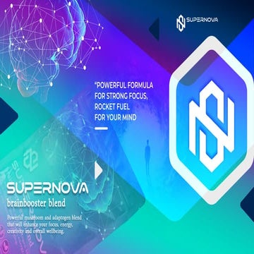 Supernova Brainbooster Presentation English | PPT
