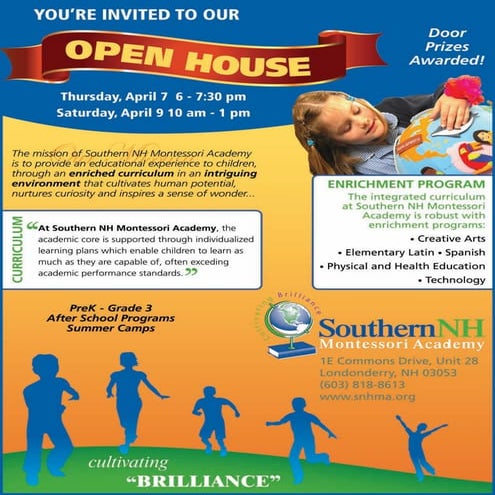 Spring Open House | PDF