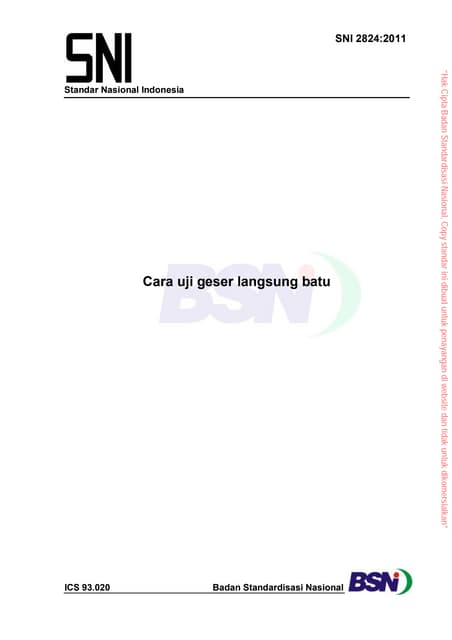 Mekanika Batuan | PDF