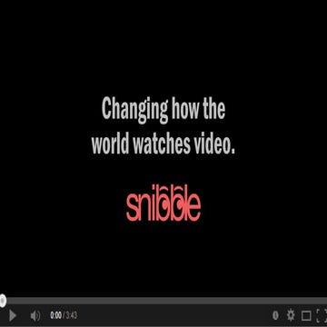 Snibble Investor Deck | PDF